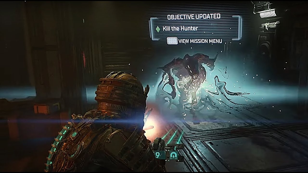 Dead Space Remake How To Kill The Hunter - YouTube