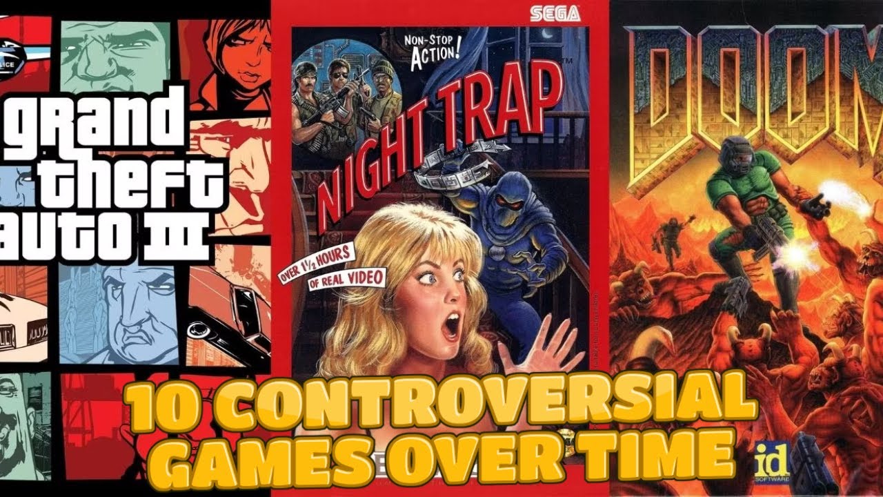Reacting to 10 Most Controversial Video Games Ever 😳🔥 - YouTube
