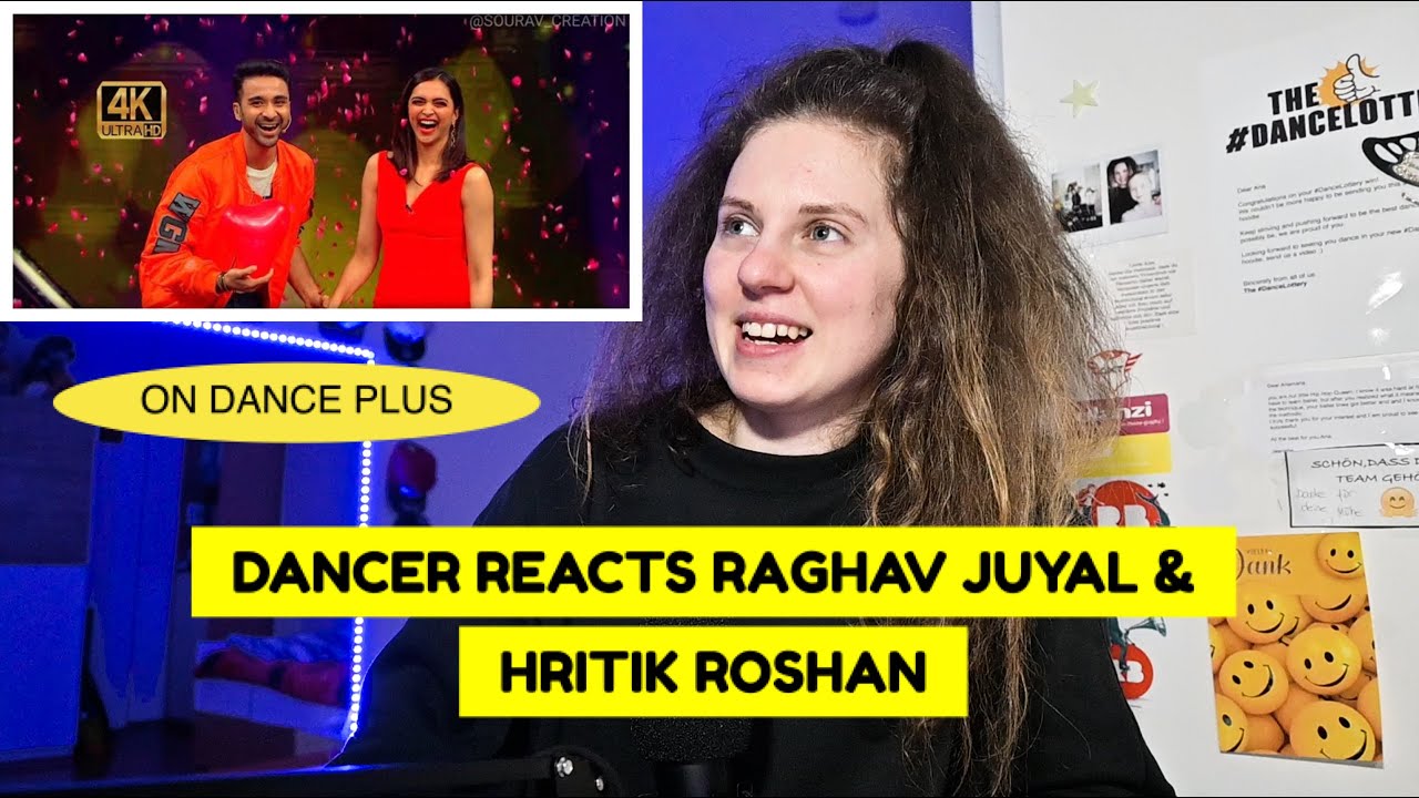 DANCER REACTS RAGHAV JUYAL & RHITIK ROSHAN ON DANCE PLUS INDIA - YouTube