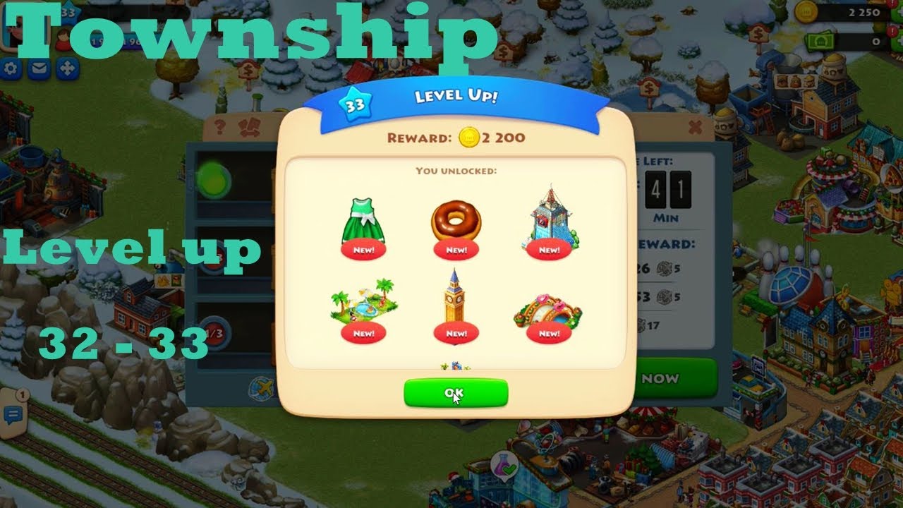 Township Level up 32 - 33 HD walkthrough | gameplay | ios | android ...