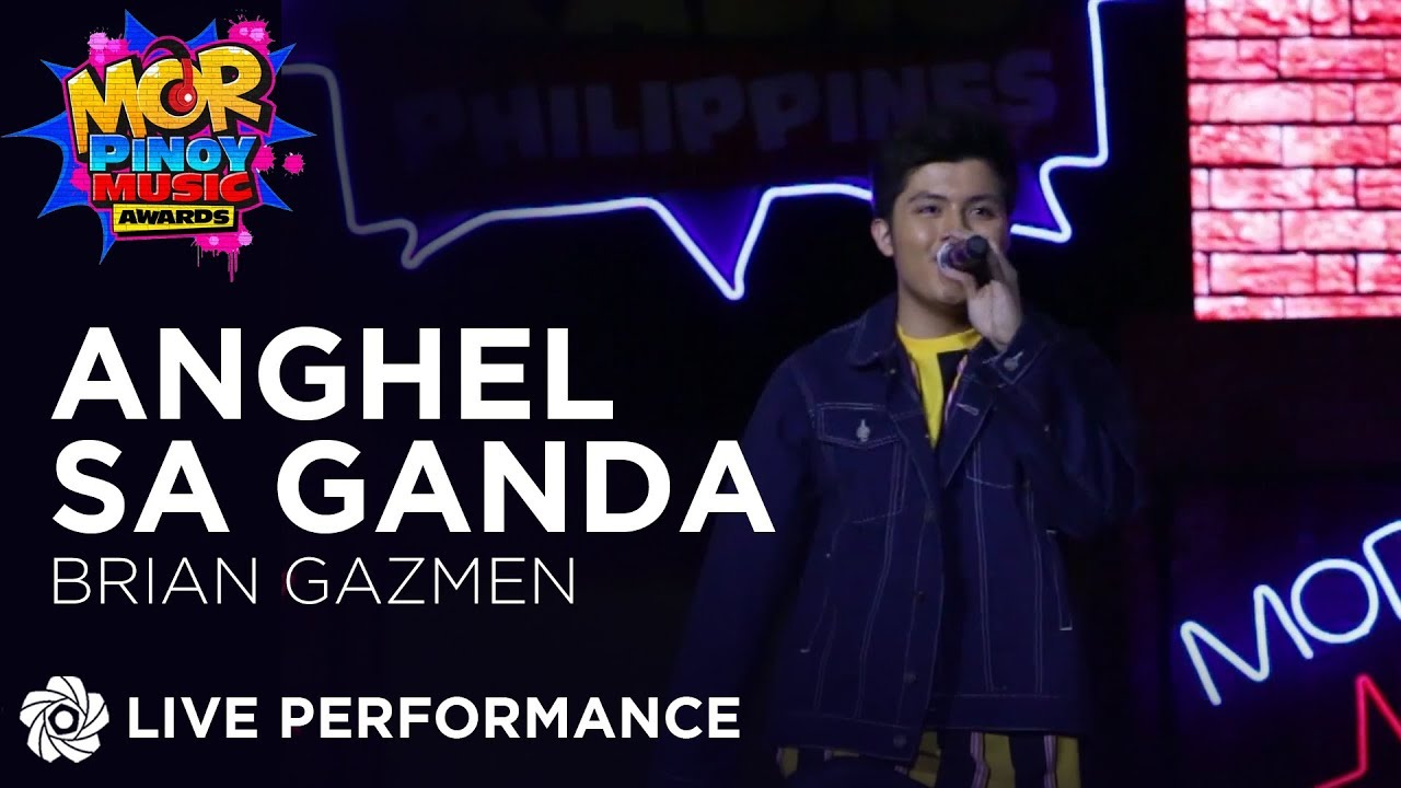 Brian Gazmen - Anghel Sa Ganda | MOR Awards 2019 - YouTube