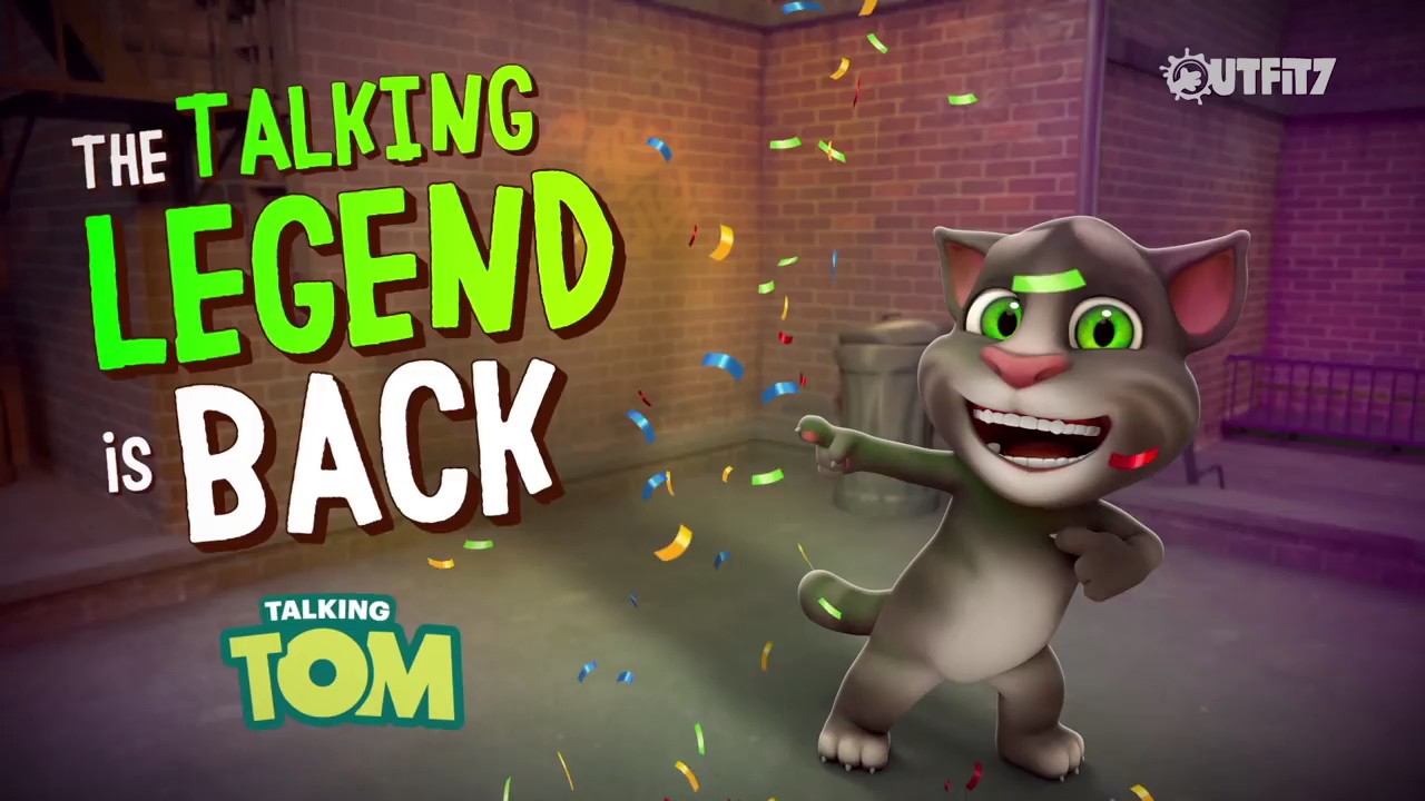 Talking Tom Cat The Legend is Back Official Trailer - YouTube