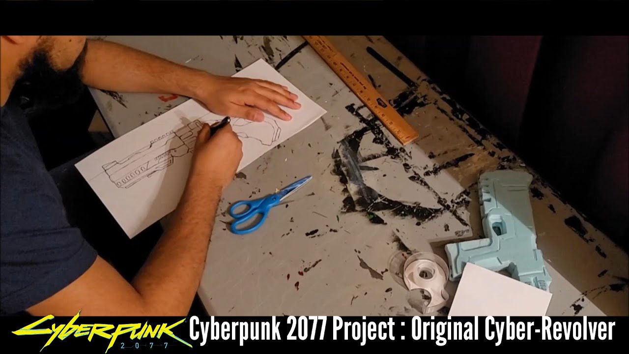Cyberpunk 2077 Project : Original Cyber Revolver - YouTube