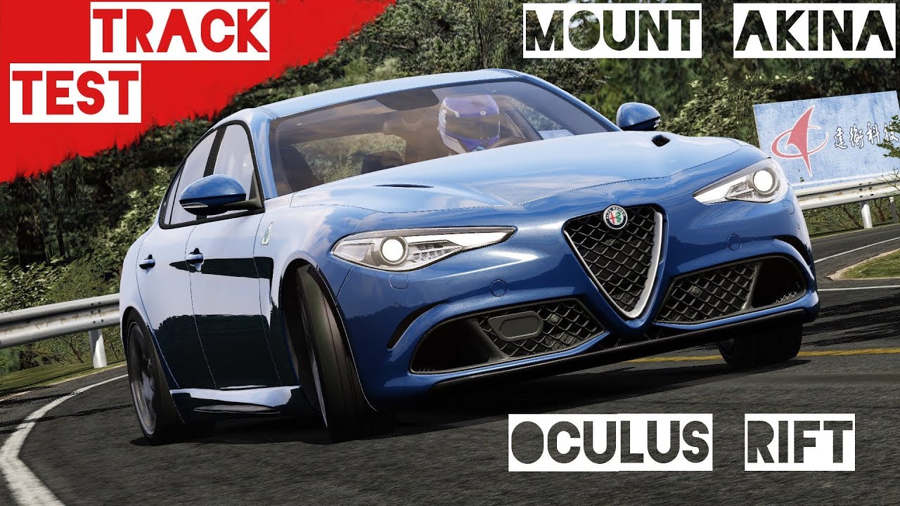 TRACK TEST Akina #7 - Alfa Romeo Giulia QV - Time Attack | Assetto ...