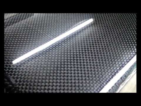Vacuum resin infusion process, laminating carbon fiber panel, Part II ...