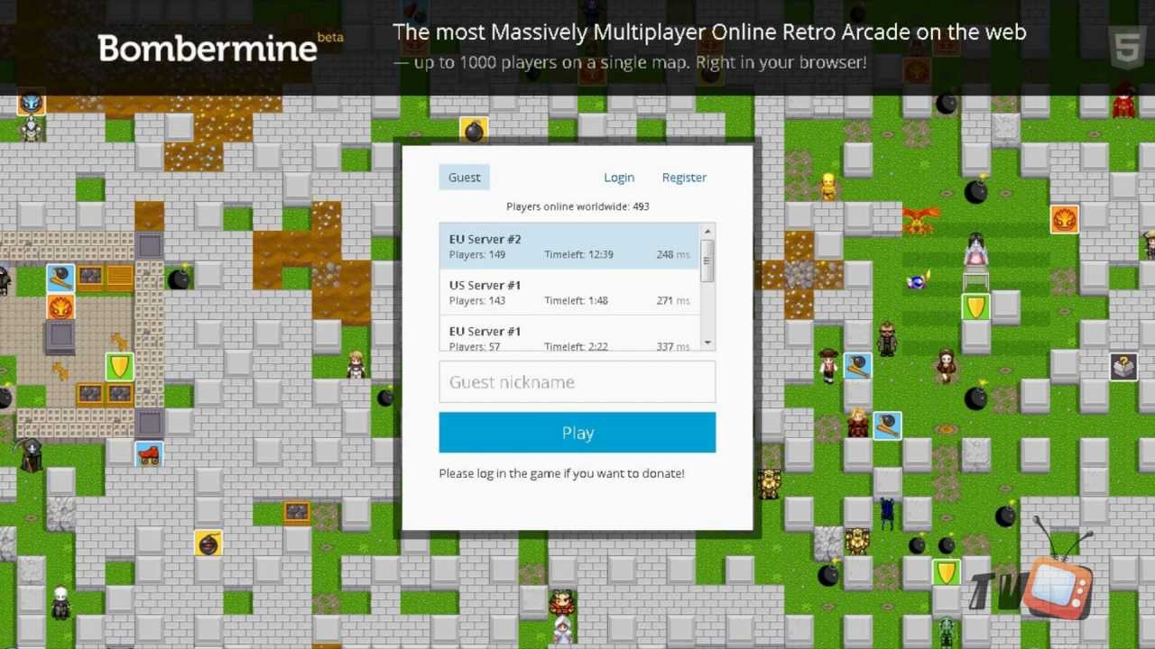 BOMBERMINE!! - episodio 1# da serie jogos da internet que vc n pode deixar de jogar - YouTube