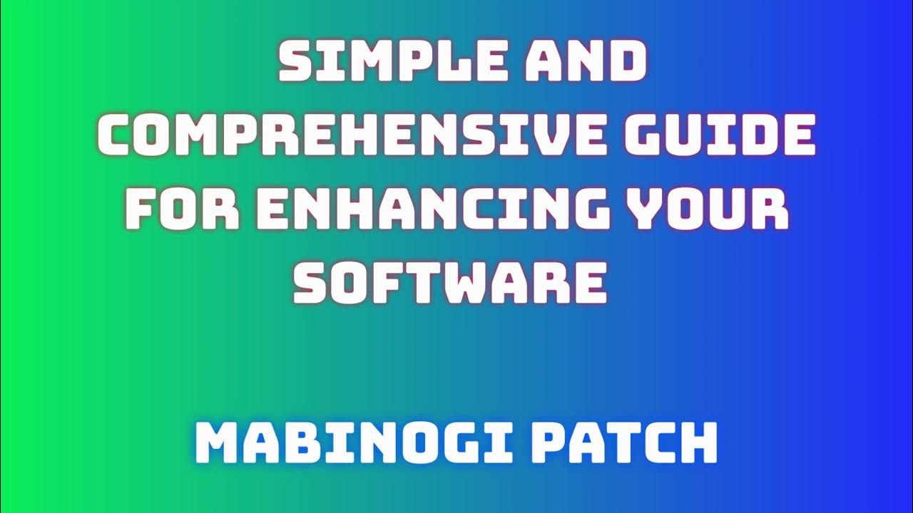 Mabinogi Setup: Quick and Easy Installation Steps - YouTube Mabinogi Setup: Quick and Easy Installation Steps - YouTube