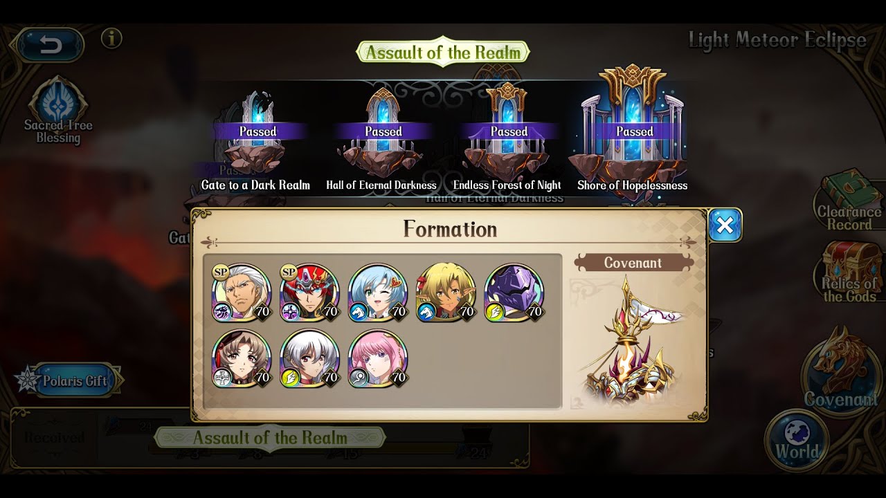 Langrisser Mobile - Ragnarok of the Realms - Light Meteor Eclipse ...