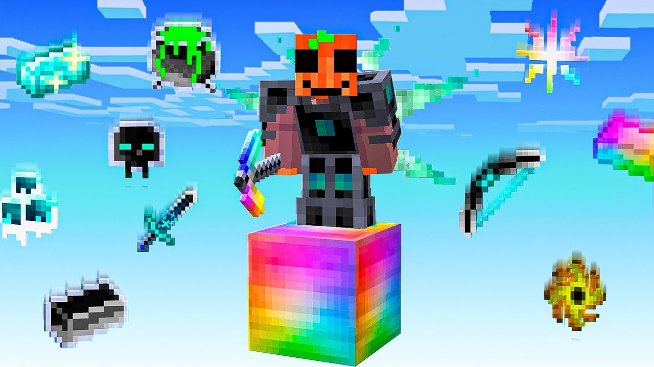 Conseguí ITEMS DE AVARITIA en UN BLOQUE de Minecraft! - YouTube