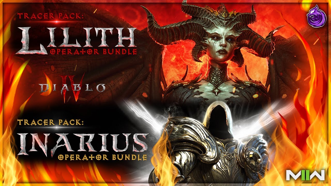 *NEW* Tracer Pack: Lilith (Diablo IV) & Tracer Pack: Inarius (Diablo IV ...