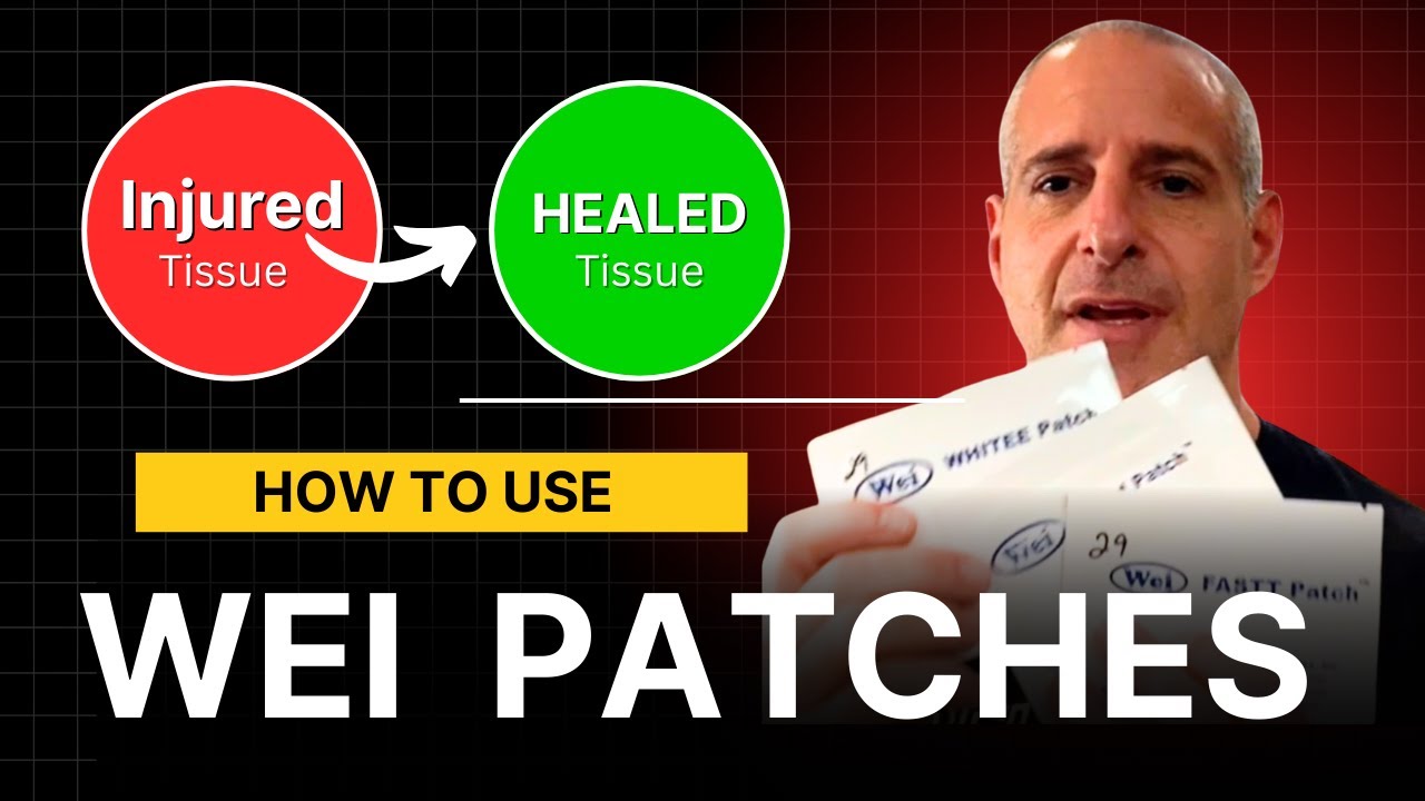 How to use WEI patches - FASTT - WHITEE - GOLD - Natural treatment for ...