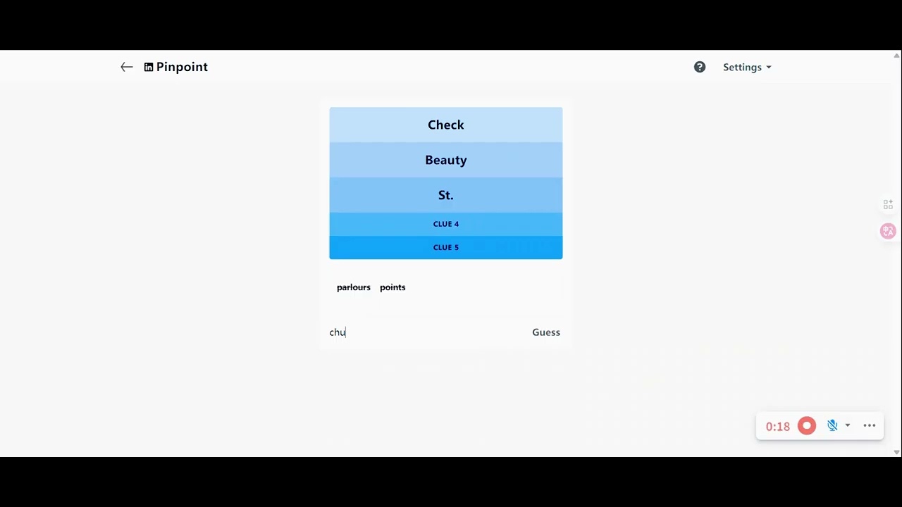 LinkedIn Pinpoint #587 Answer #pinpoint (Check,Beauty,St.,Deutsche ...