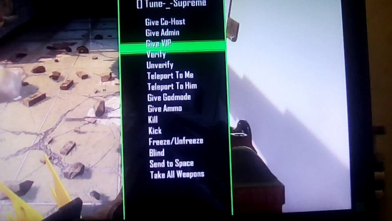 Mod menu bo2 - YouTube