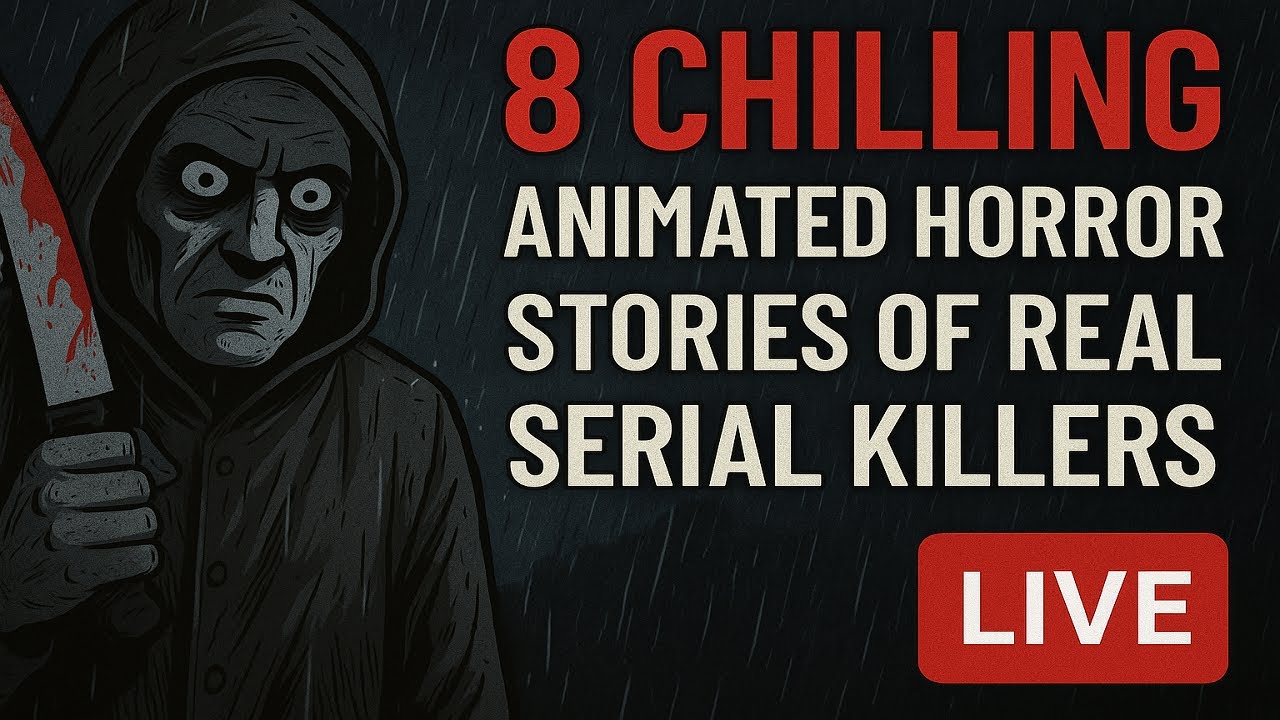 LIVE: 8 Terrifying Animated True Crime Stories | Real Serial Killers on ...
