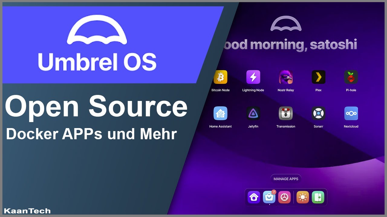 Umbrell OS Docker Apps und Mehr - YouTube