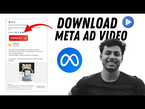 How to Download Ads from Facebook Ad Library in 1 Minute (Official Method)