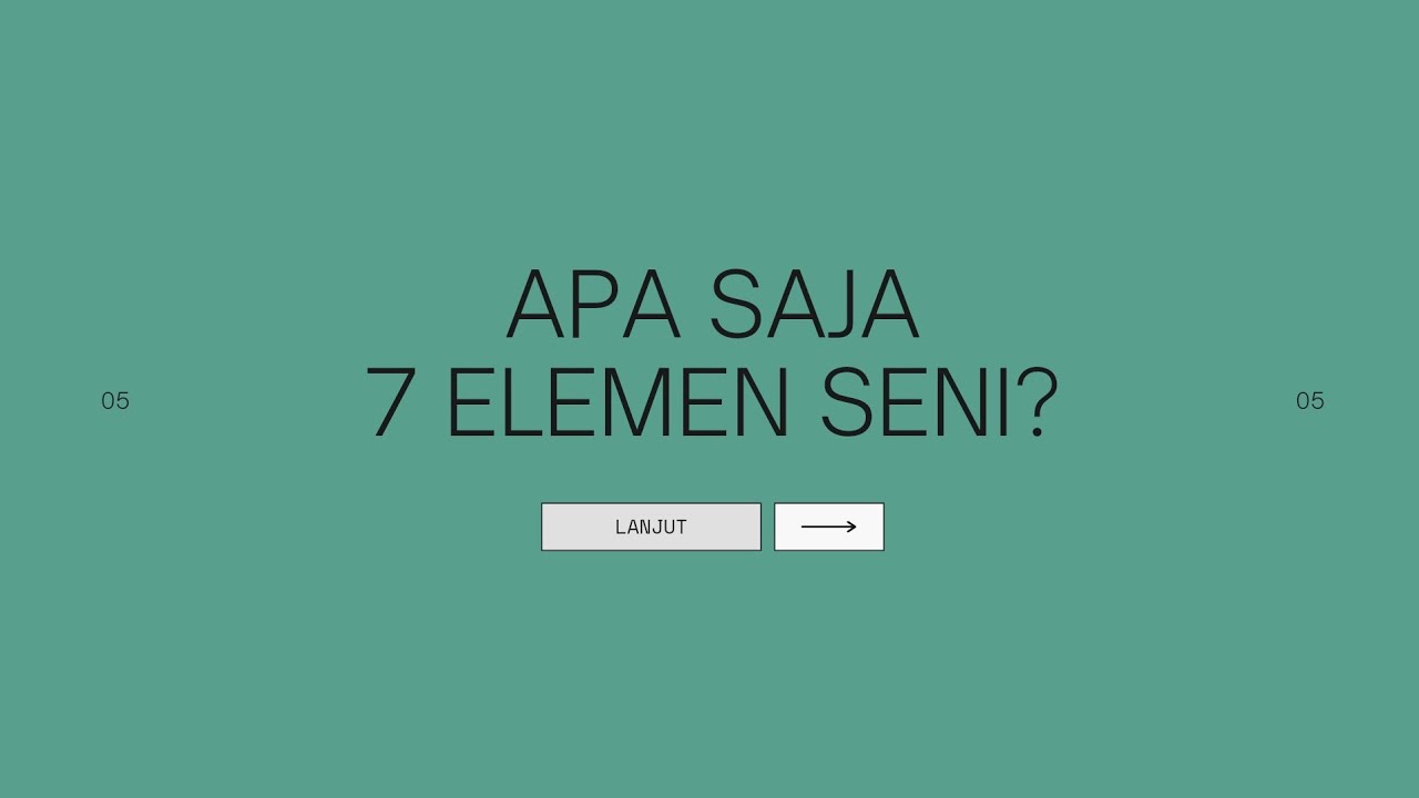 7 ELEMEN SENI - YouTube