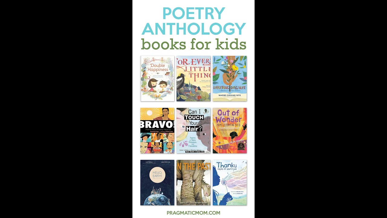 Poetry Anthologies for Kids - YouTube