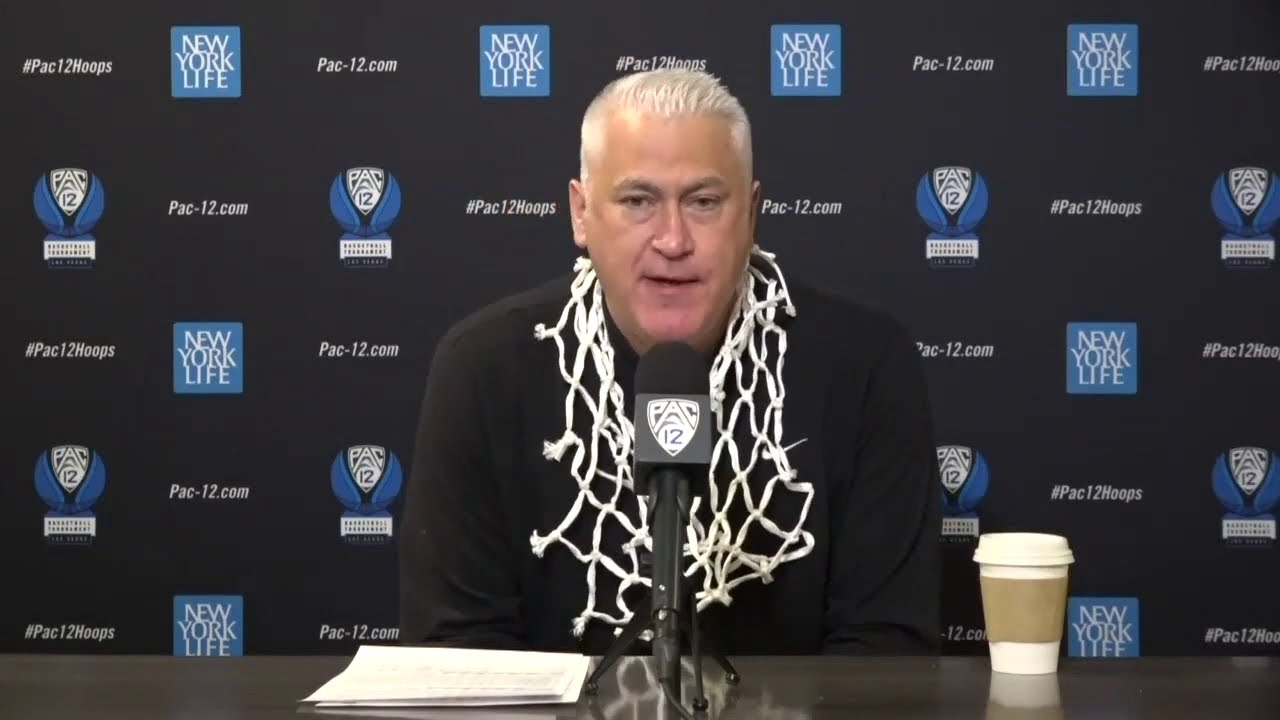 Wayne Tinkle follows up with the media after OSU wins first-ever Pac-12 ...
