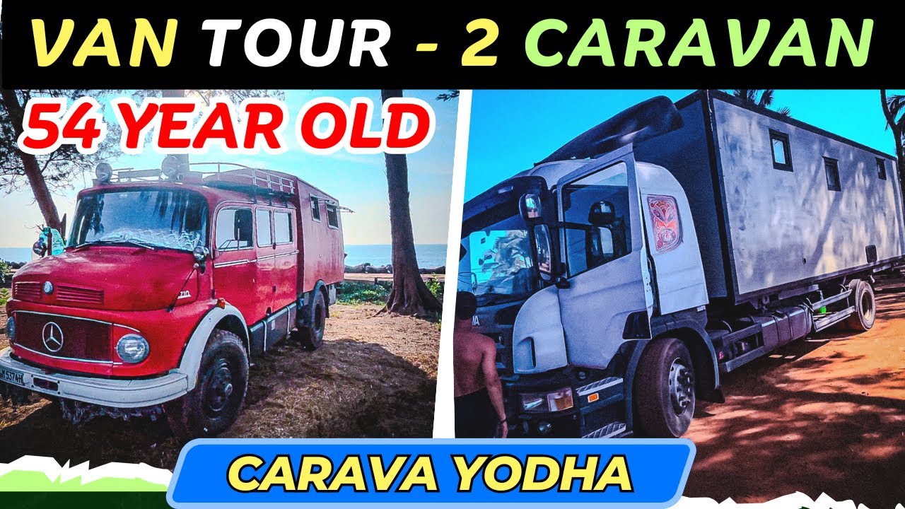 Van Tour | Caravan Tour | Campervan Tour | #caravan goa #Campervan #rv ...