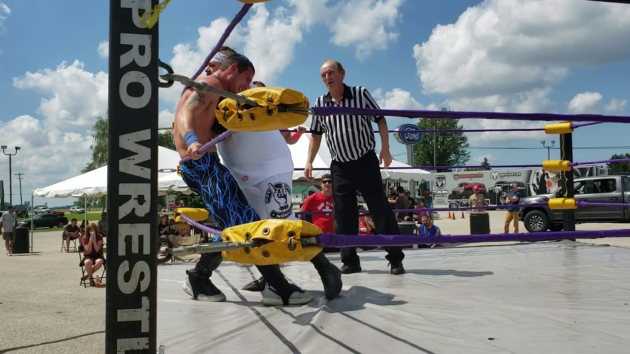 The Nomads vs Real Rizers with Detroit Red Wing's Darren McCarty. 6-29 ...