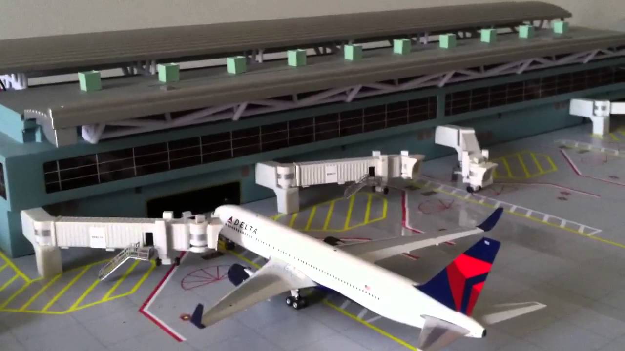 JFK Model Airport Update - YouTube