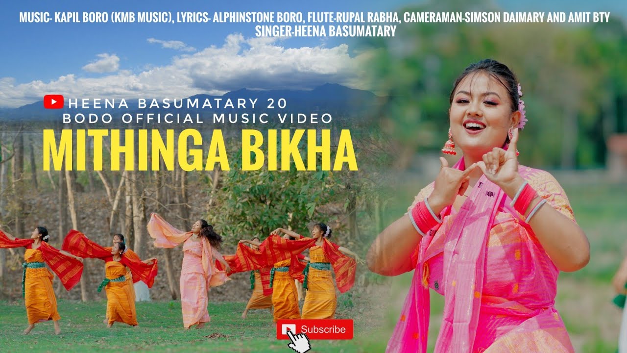 MITHINGA BIKHA || Bodo Official Music video 2024 || Heena Basumatary 20 #Newbwisagwsong2024 ...