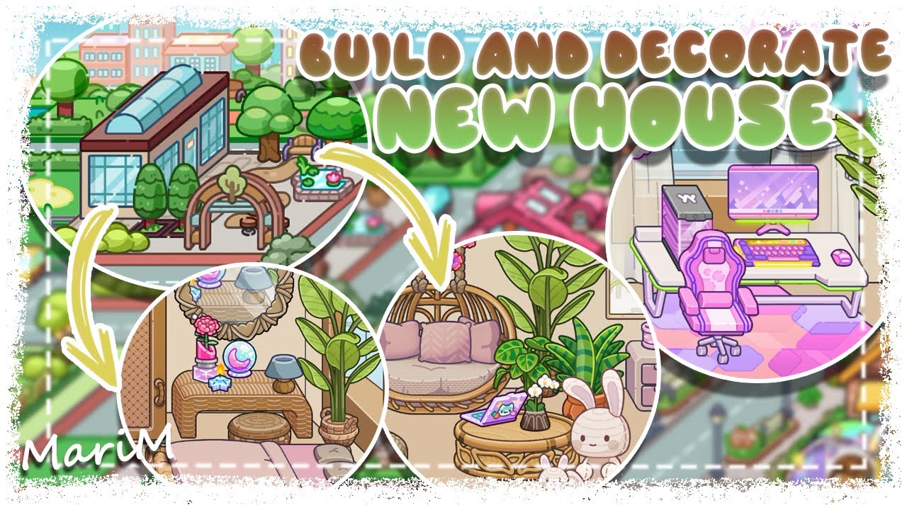 🌟 WE BUILD AND DECORATE A NEW HOUSE. HOUSE DECOR in Avatar World - YouTube