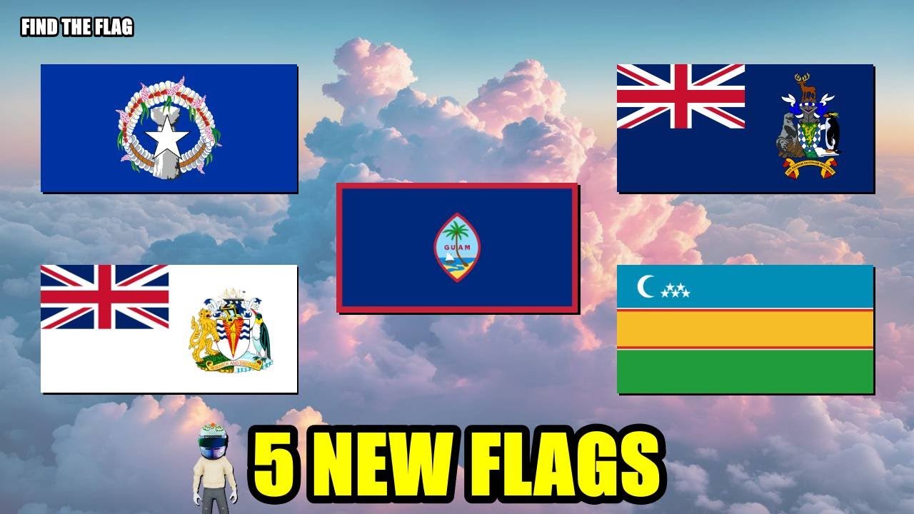 Find The Flags [ 270 ] | How to find 5 New Flag | Roblox #Findtheflags ...