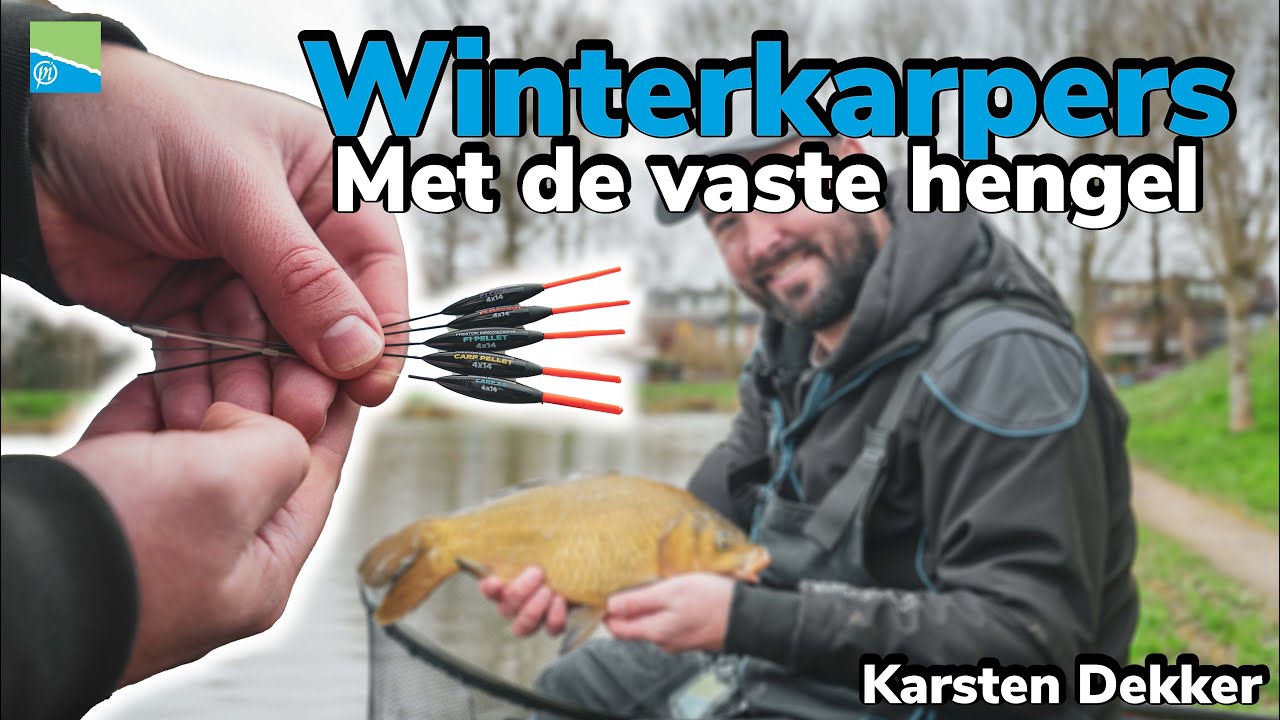 Winterkarpers met de vaste hengel | Karsten Dekker - YouTube