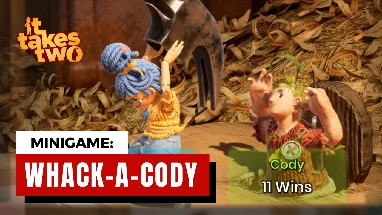 WHACK-A-CODY | MINIGAME | IT TAKES TWO | ULTRA Realistic Graphics ...