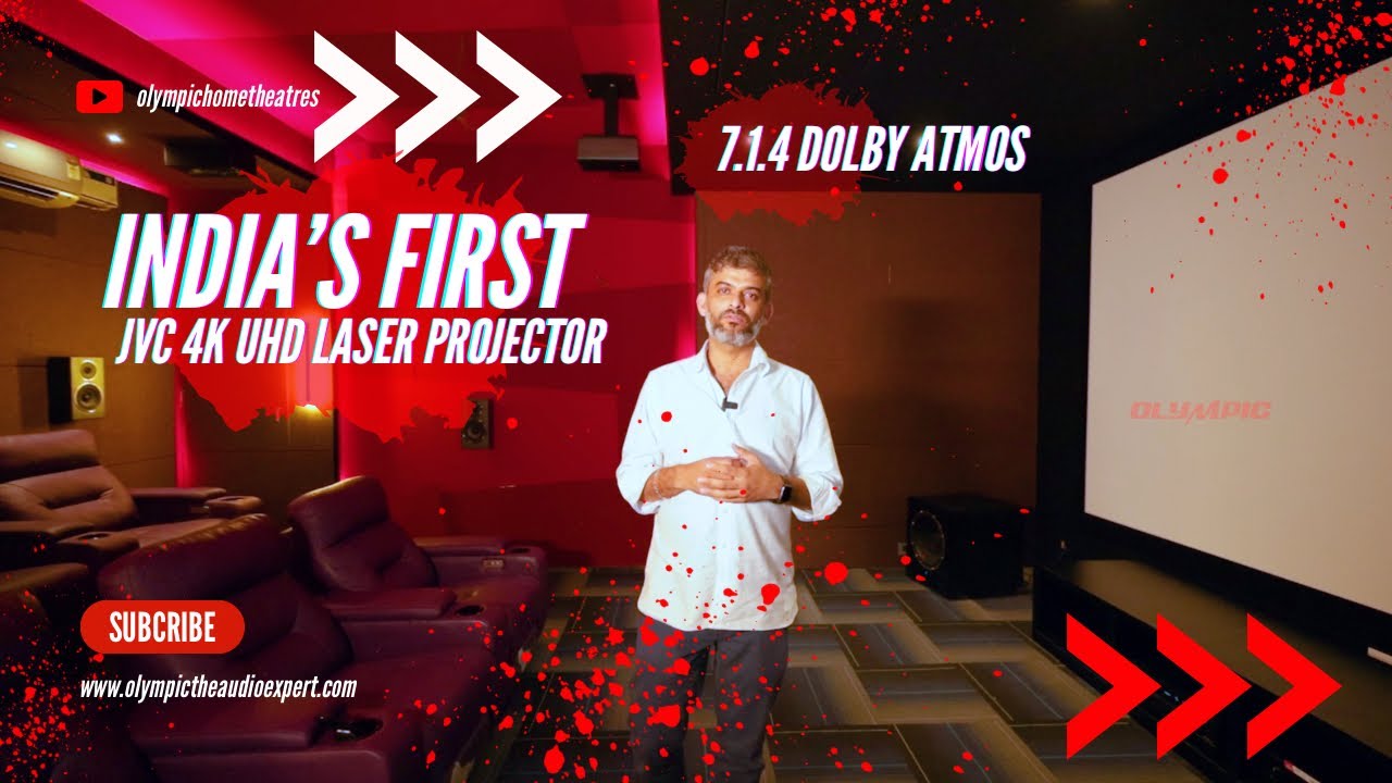 India’s First JVC Laser Projector Install! Ultimate Home Theatre Tour ...