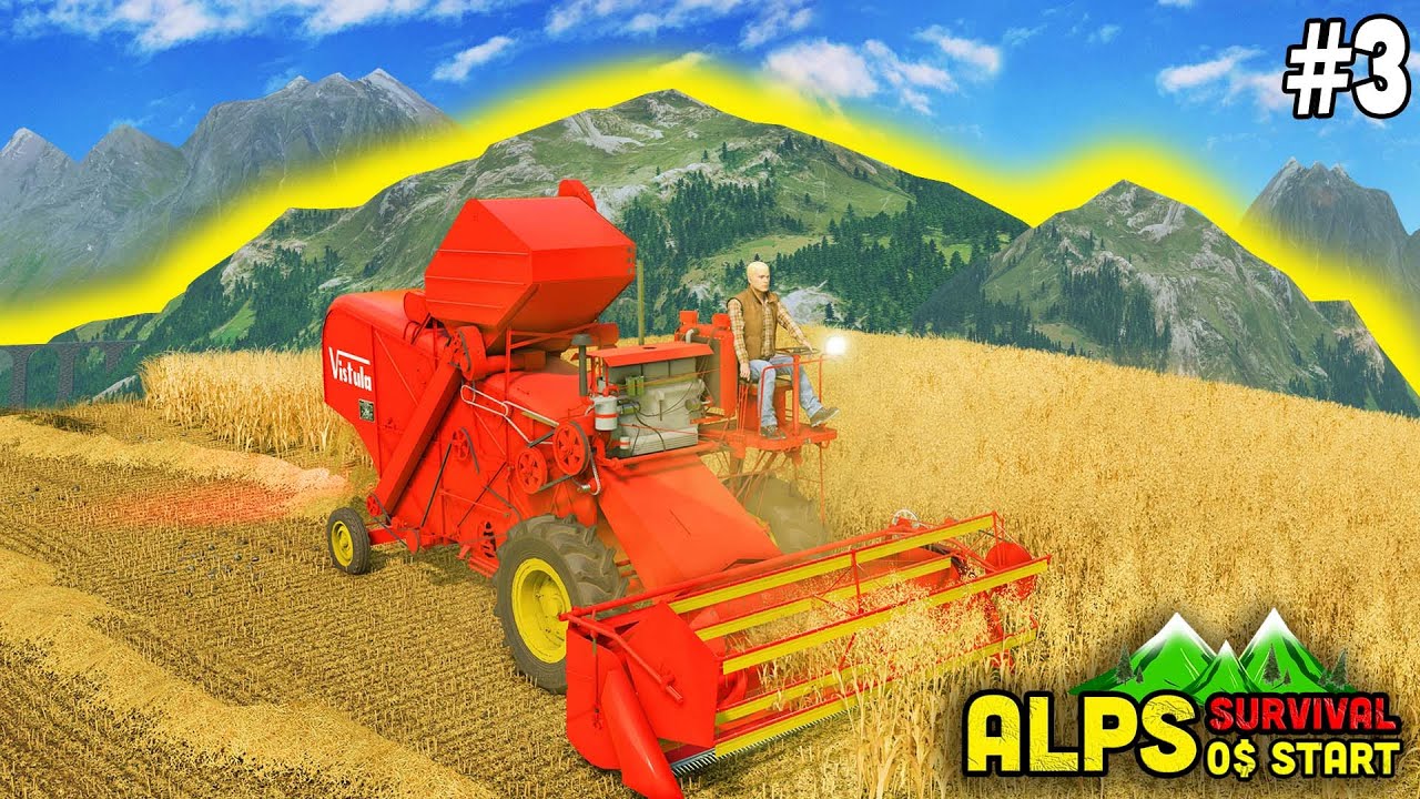 Survival in ALPS! 🚜Start from 0$ 👉 #3 - YouTube