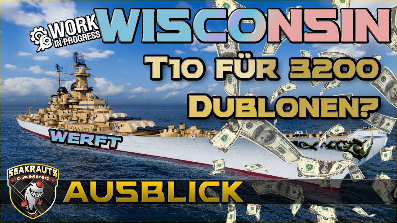 🛠️ WISCONSIN ⛵ Werftschiff Ersteindruck #worldofwarships #wows # ...