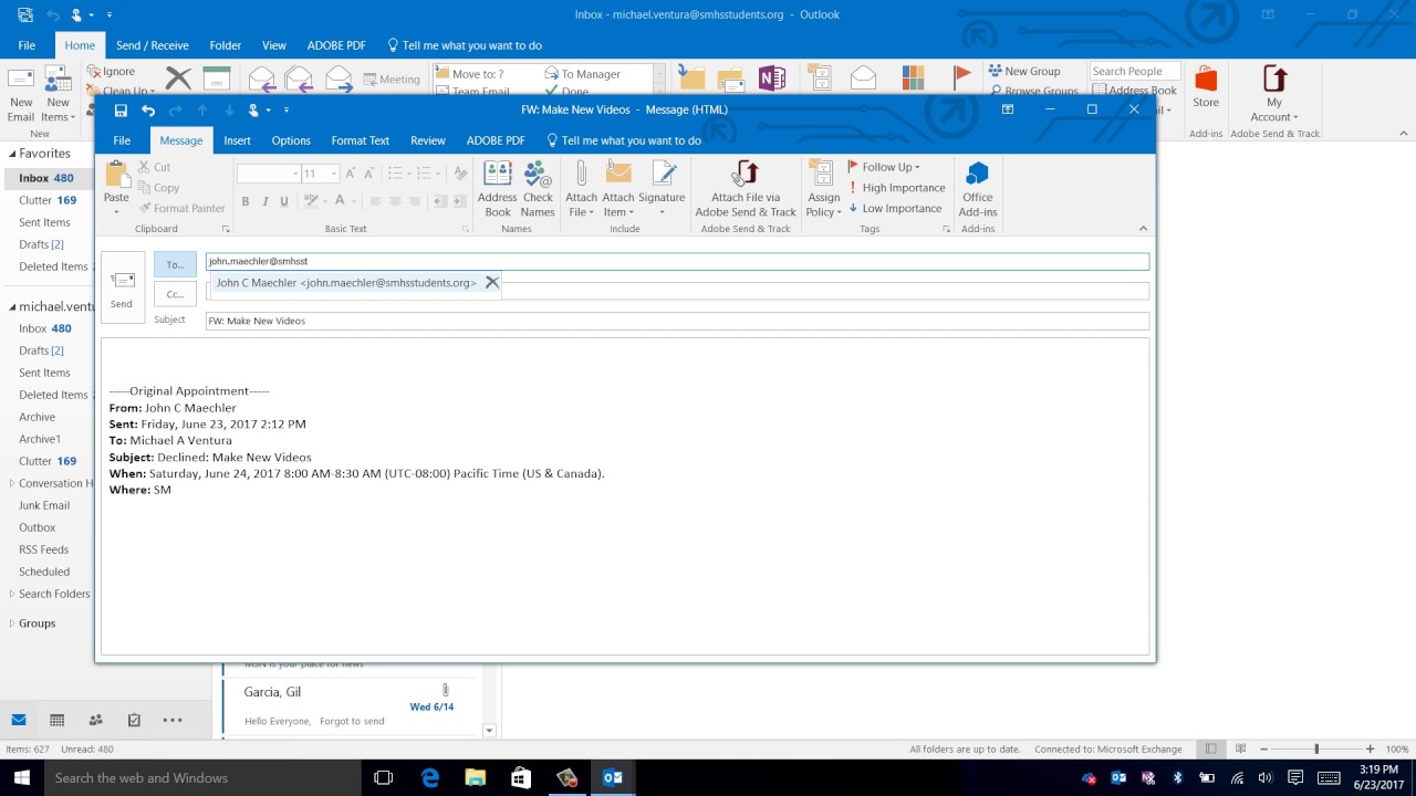 Office365 - (OUTLOOK) How to Use Outlook - YouTube