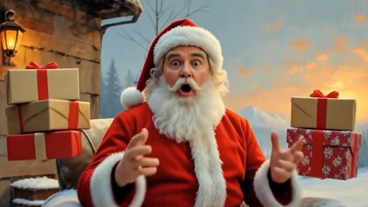 Funny Christmas Short Screensaver Background Happy Holiday Merry ...