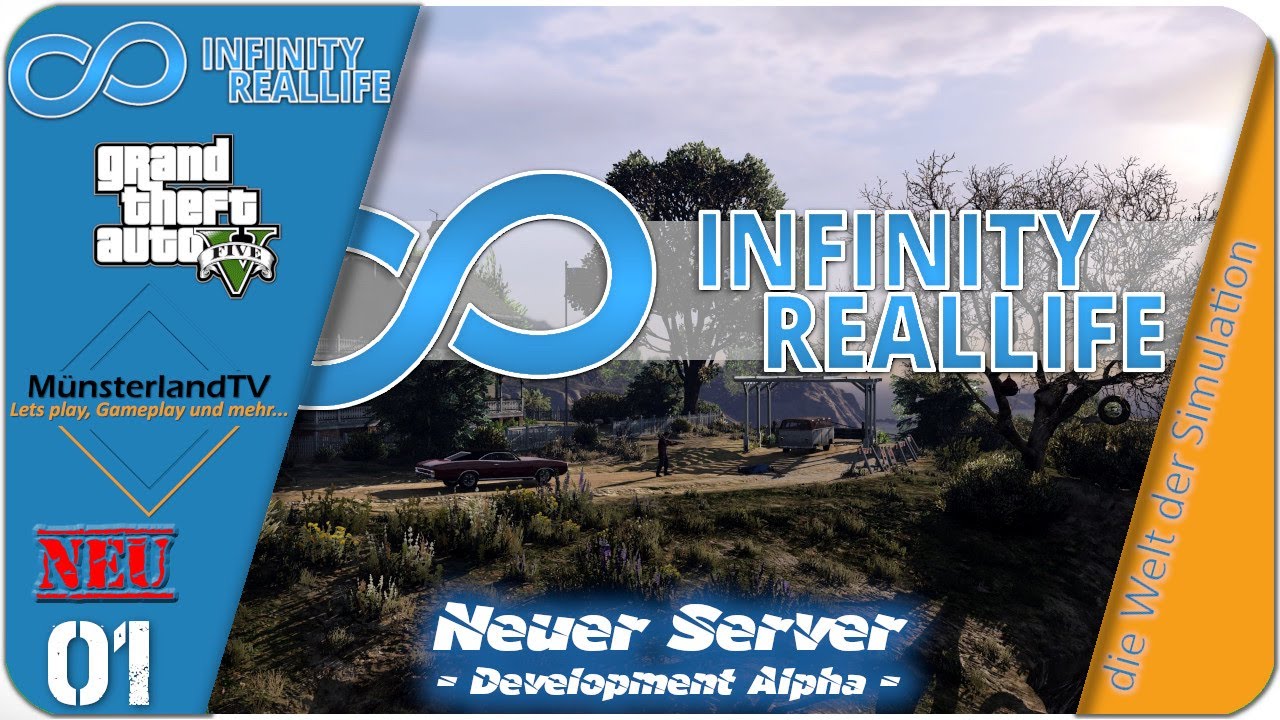 GTAV Infinity Reallife RP #01 Development Alpha - Wir betreten eine ...