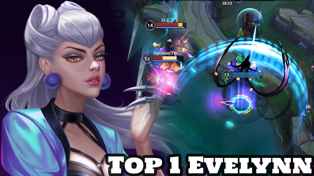 Wild Rift Evelynn - Top 1 Evelynn Gameplay Rank Season 13 - YouTube