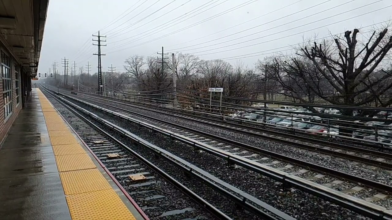 Valley Stream Long Island NY snow in slow motion. January 20 2022 ...
