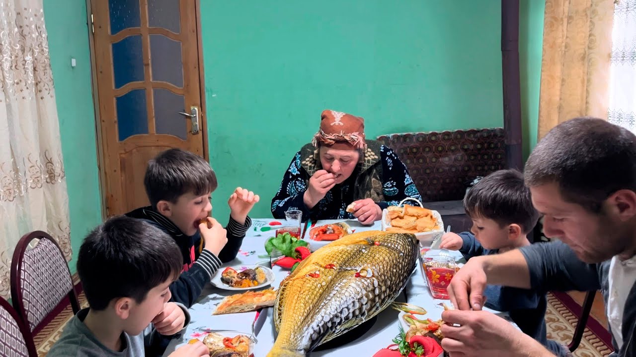 Cleaning and Cooking Techniques for Giant Fish! Grandma's Brilliant ...