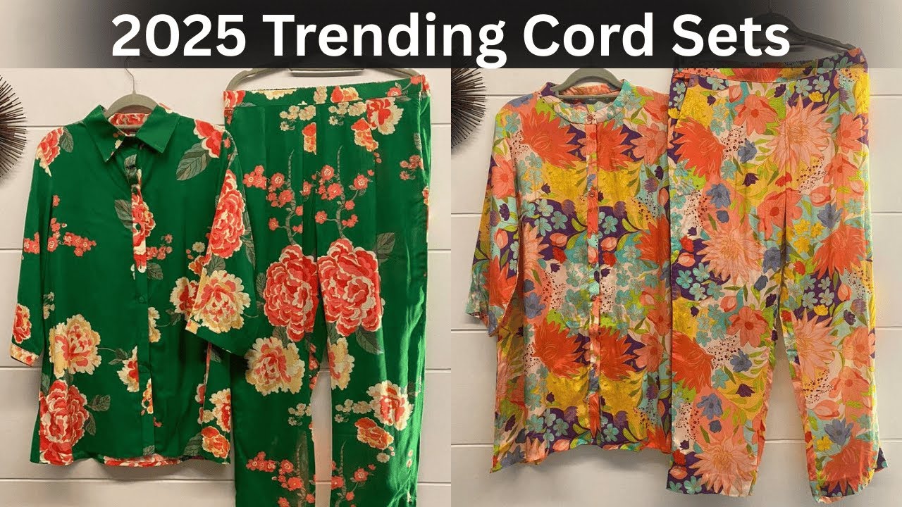 2025 Trending Cord Sets | Co-ord Sets Designs | Latest Premium Cord ...
