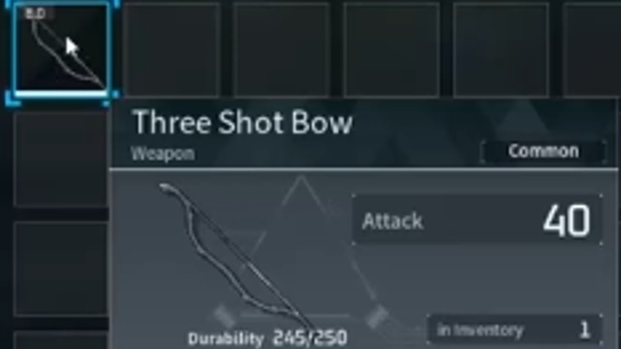 How to Make a Three Shot Bow in Palworld - YouTube