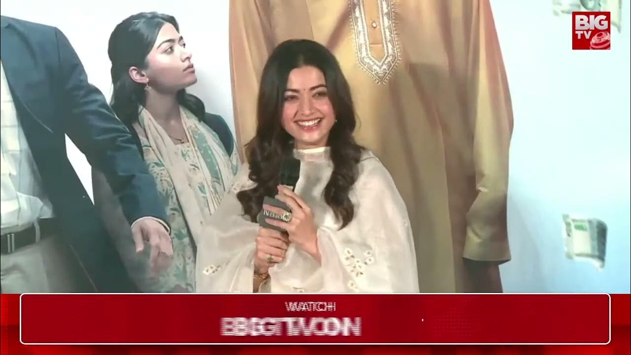 Rashmika Mandanna Speech At Pippi Pippi Dum Dum Dum Song Launch Event | #kubera | BIG TV ET ...