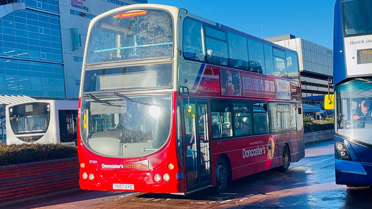 First Doncaster Red Bus 37109 X First Leeds & Sheffield On X78 From ...