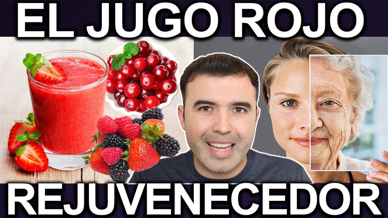 JUGO ROJO ANTIOXIDANTE PARA REJUVENECER 10 Años - Para Qué Sirven Los ...