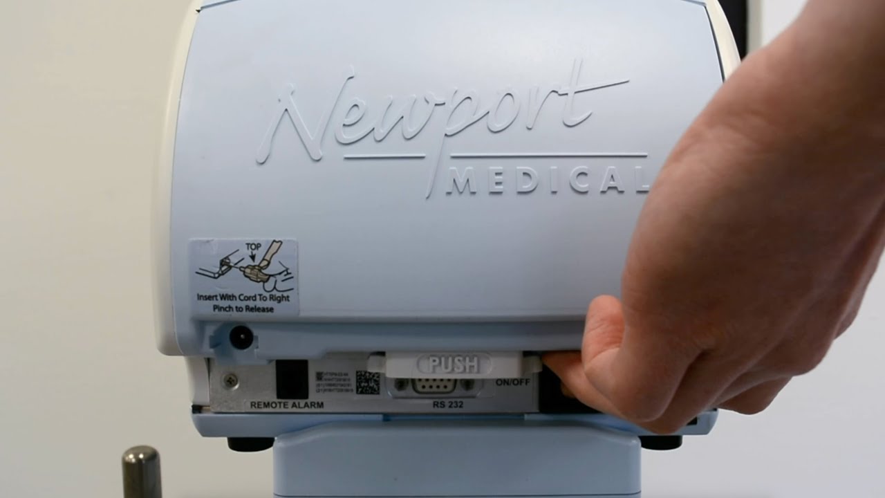 Covidien Newport HT70 Plus Ventilator - Soma Tech Intl - YouTube