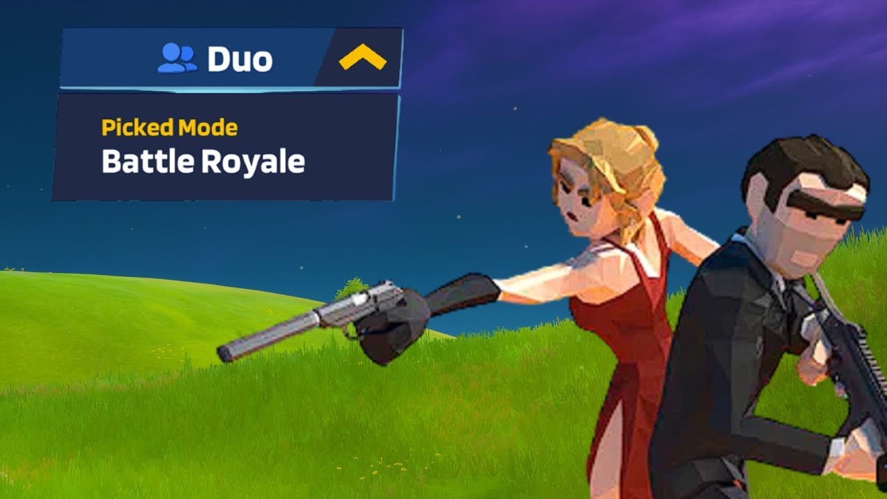 1v1.LOL Battle Royale DUOS Update! (New Mode, New Weapon, and more ...
