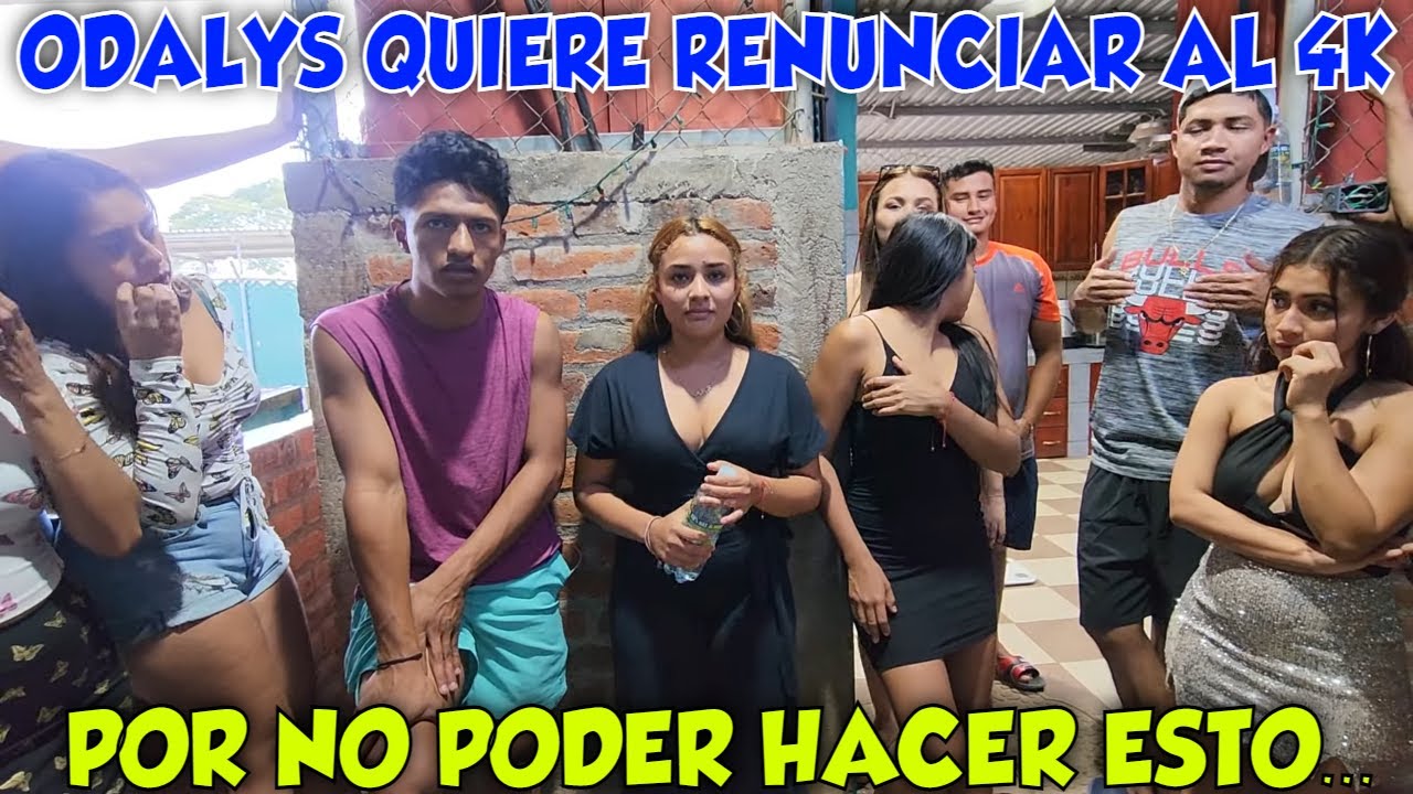 Odalys dice que cuando no puede hacer esto en el canal le dan ganas de renunciar a todo. Parte ...