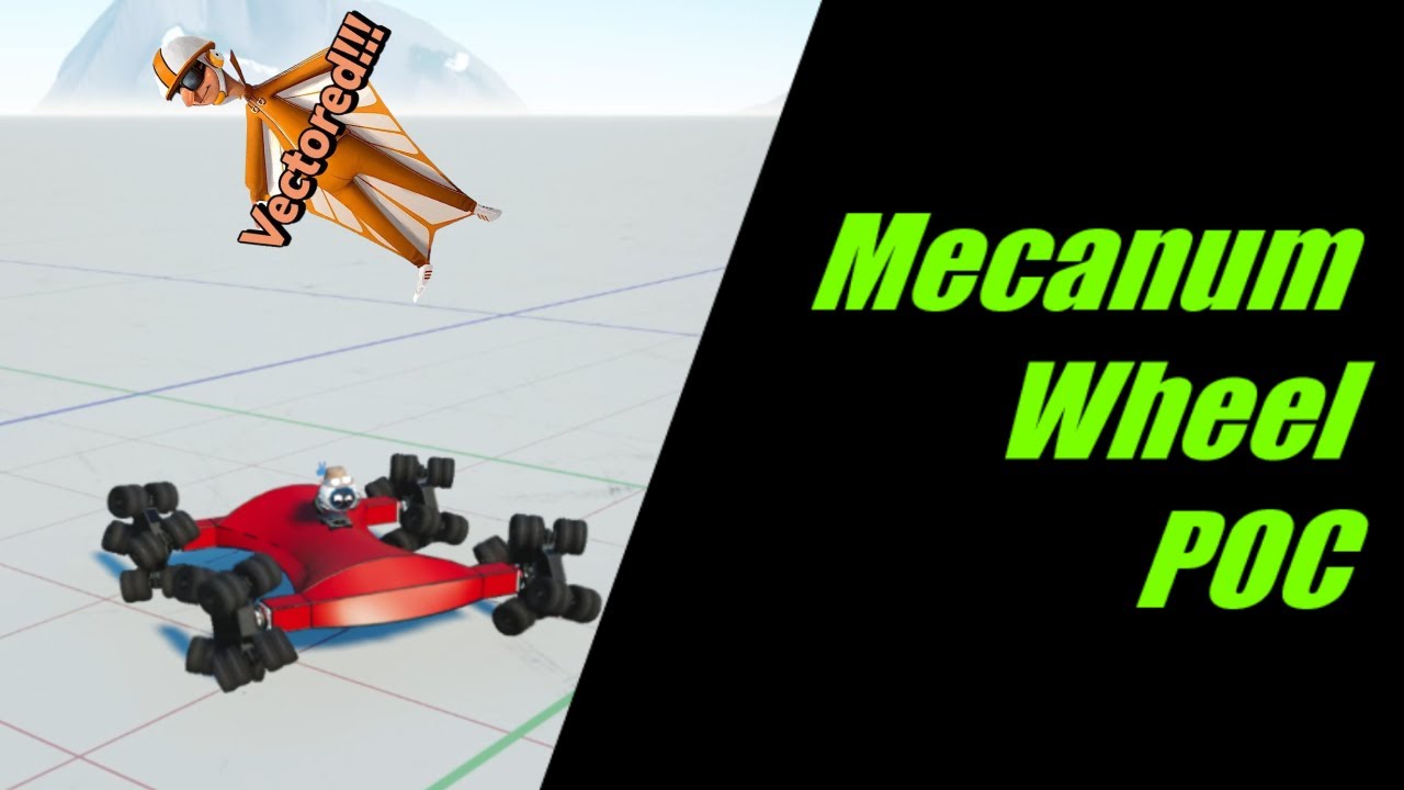 Main Assembly (Gameplay) - Mecanum Wheel POC - YouTube