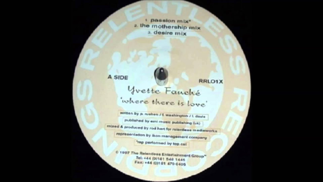 Yvette Fauché - Where there is love (Passion mix) - YouTube